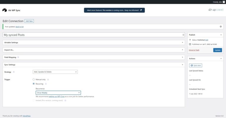 How to display Airtable content in WordPress?