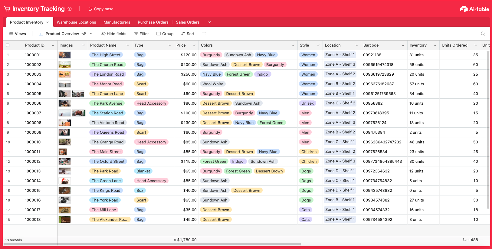 Airtable for E-commerce: Manage your Store in Airtable